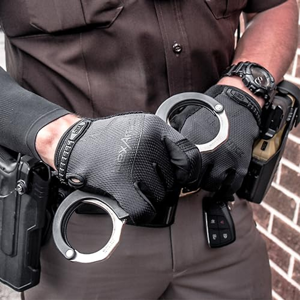 HexArmor Abrasion-Resistant Touchscreen Tactical Gloves | HexBlue™ 2132STL | Medium