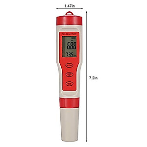 4 In 1 Function Ph Tds Ec Temp Digital Water Quality Tester Monitor Meter Test Pen