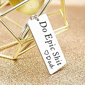 ibiwe Teen Girl Gifts for Teenage Girls Boys Teen Gifts Ideas Stocking Stuffers for Men Teens Boys Girls Keychain from Dad Do Epic Sh t Christmas Gifts for Grown Daughter Son Kids Funny Birthday