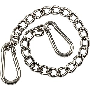 LICY Swing Heavy Punching Bag Chain for Hammock Chair Aerial Yoga Indoor Outdoor Stainless Steel Kit with 2 Carabiner Hooks 600 LB