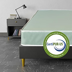 Mayton 9-Inch Vinyl Memory Foam Medium Firm Hybrid Mattress, Water Proof Mattresses Provide Comfortable and Relaxing Sleep Every Night, Durable Pocket Coil Springs for Proper Body Support, Queen