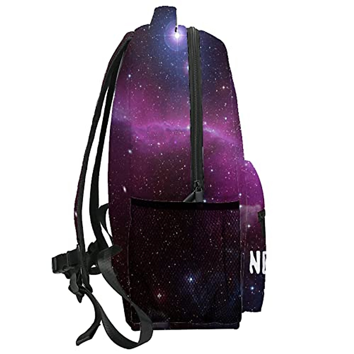 KZOYNEA Space Cat School Backpack Lightweight Laptop Bag Casual Travel Daypack for Women Student Outdoor Work 17 Inch