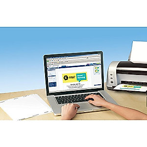 Avery 8386 Postcards, Inkjet, 4 x 6, 2 Cards/Sheet, White (Box of 100 Cards)