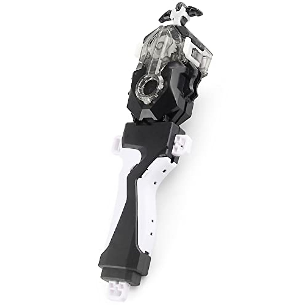 Desamvap Bey Battling Tops Burst Launcher and Grip, B-184 Custom Bey Launcher LR Left Right Spin DB Layer System Compatible with All Bey Burst Series (Black)