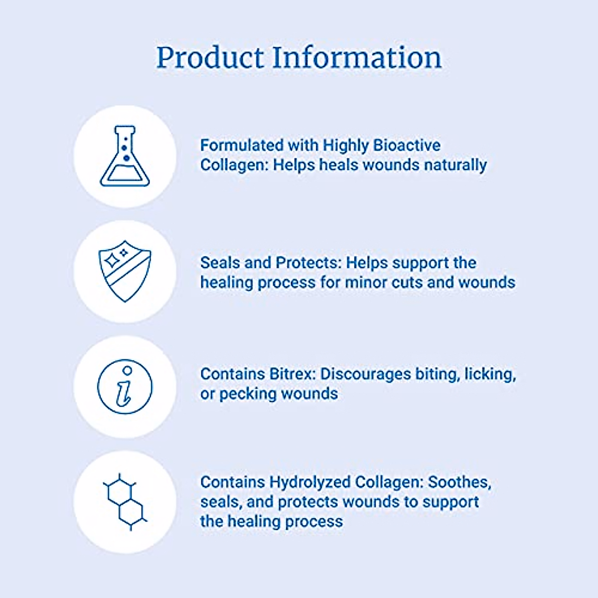 PetAg EMT First Aid Spray for Dogs - Contains Hydrolyzed Collagen with Bitrex - Soothes, Seals, and Protects Wounds - 1 fl oz