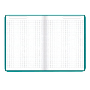 Letts of London Dazzle Academic Weekly Planner, August 2023 to July 2024, Week-to-View, Sewn Binding, Multilingual, A5 Size, 8.25" x 5.875", Turquoise (C030613-24)