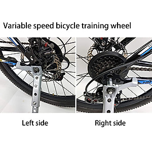 DOUBLE 2 C Training Wheels, Heavy Duty Bicycle Training Wheels for Kids Bike Stabilizer Mounted Kit Compatible for 16 18 20 22 inch Bike (1 Pair)