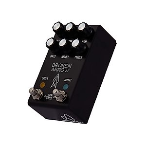 Jackson Audio Broken Arrow V2 Comprehensive Overdrive Guitar Effects Pedal, Black (BROKENARROWV2)