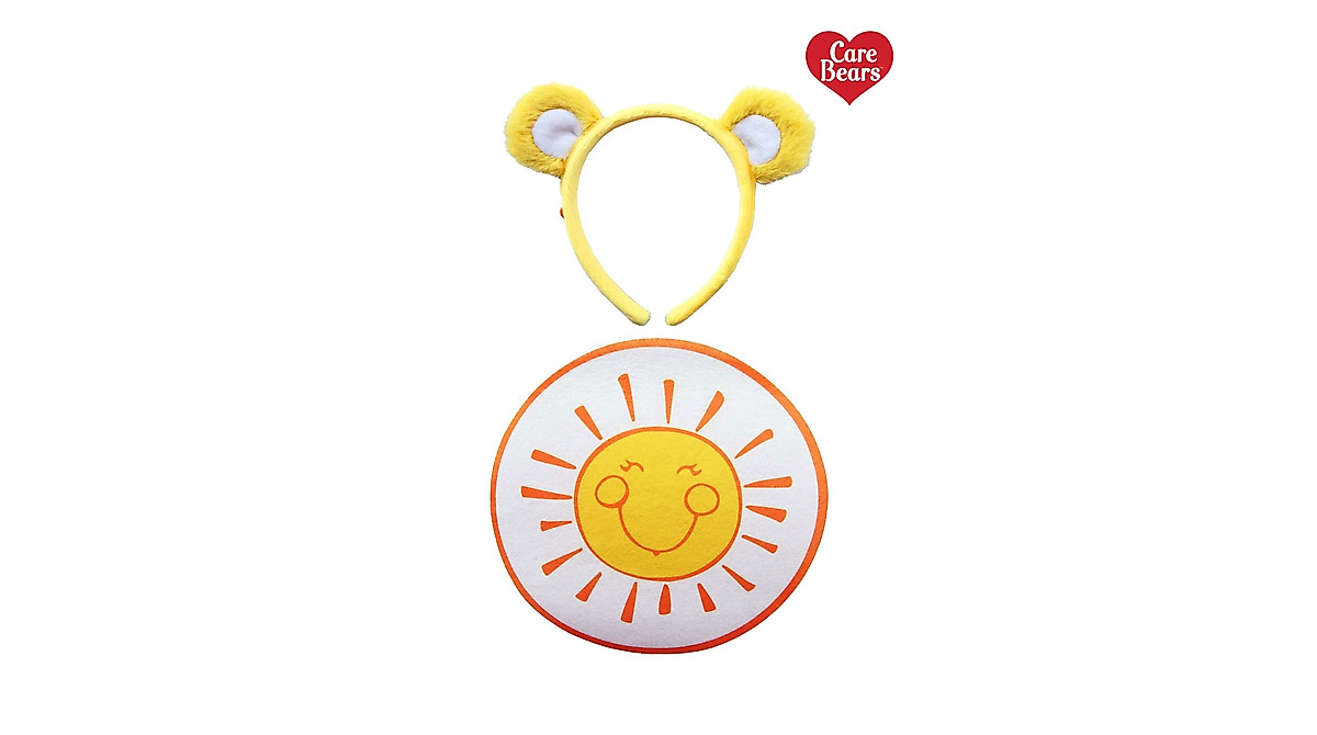 Care Bears Funshine Bear Headband Ears and Patch Kit Standard — 🛍️ The ...