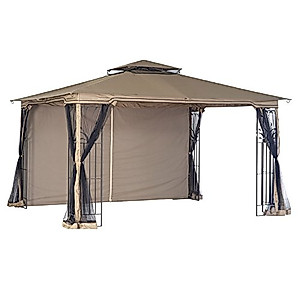 Garden Winds Regency Gazebo Replacement Canopy Top Cover - RipLock 350
