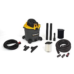 WORKSHOP Wet Dry Vac WS1600VA High Capacity Wet Dry Vacuum Cleaner, 16-Gallon Shop Vacuum Cleaner with 20-Feet Locking Wet Dry Vac Hose and Wet Vac Filters