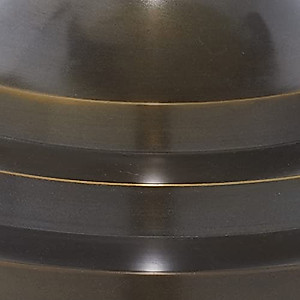 Deco 79 Aluminum Metal Globe, 9" x 8" x 16", Copper