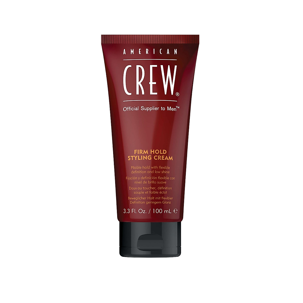 American Crew Men's Hair Styling Cream, Like Gel with Firm Hold and Low Shine, 3.3 Fl Oz