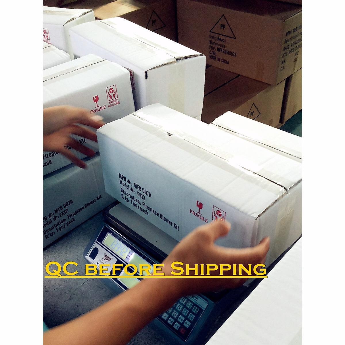 Durablow MFB003 GZ550, GZ552, EP621 Replacement Fireplace Blower Fan Unit for Continental, Napoleon, Kingsman, Rotom R7-RB58