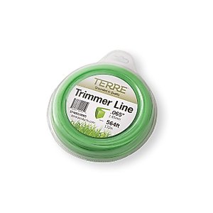 Terre Products - Residential Grade 065 Trimmer Line Square, 1 lb. Quality Weed Wacker String, Line Length 564 ft. or 172m, Weed Eater String Size .065 in. or 1.65mm