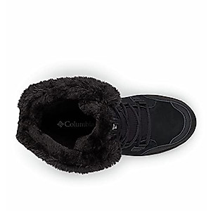 Columbia Women's Ice Maiden II Snow Boot, Black/Columbia Grey, 9.5 M US