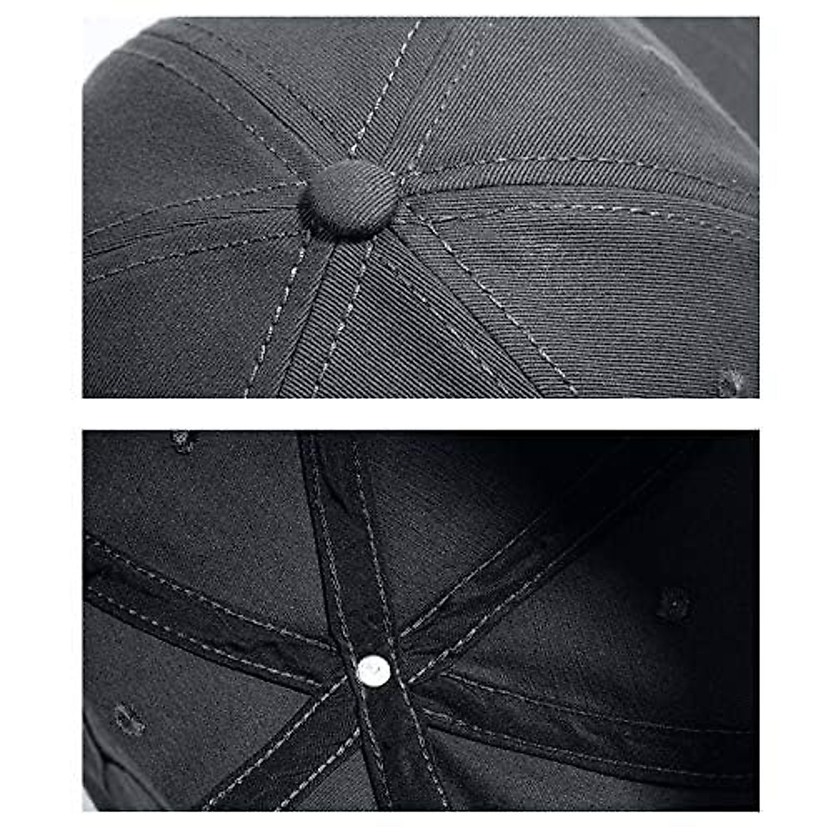 Zegoo Fashion Short Brim Anti Sweat Sunscreen Trucker/Baseball Style Hat Cap Black