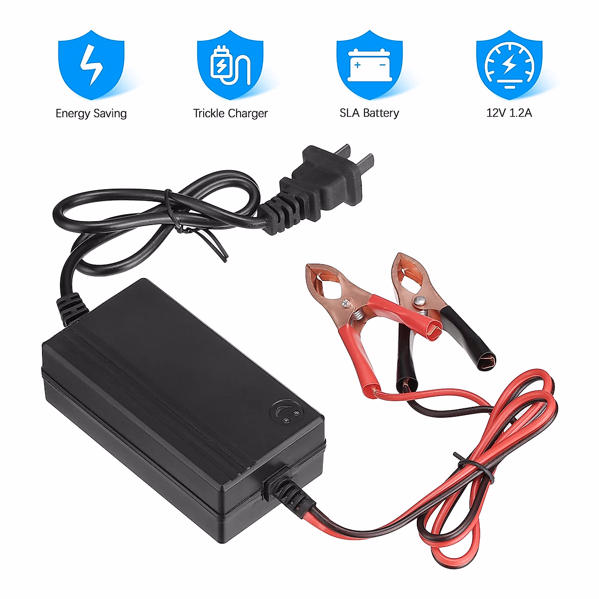 12V Auto Car Battery Charger for Tender Trickle Maintainer Boat Motorcycle