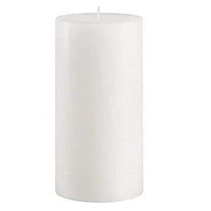 Mister Candle - 4 inch by 8 inch Tall Citronella Scented Pillar Candle - Indoor & Outdoor Use