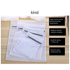 Fine Net laundry bag 11 Sizes Washing Machines Dirty laundry basket Travel Shoes organizer Mesh Bags Woman Bra Clothes organizer
