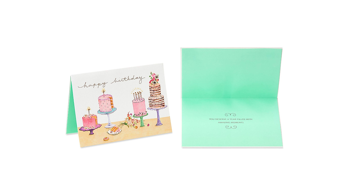 Premium Papyrus Birthday Cards for Her - 2-Pack