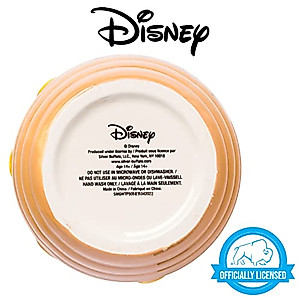 Silver Buffalo Disney Winnie the Pooh Honey "Hunny" Pot Sculpted 3D Hand Painted Ceramic Snack Cookie Jar (Small)