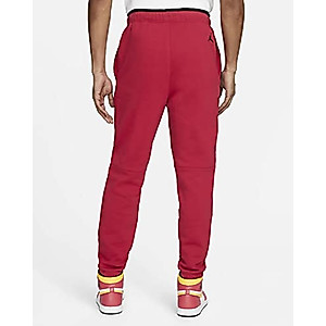 Jordan Jumpman Men's Fleece Pants (Large, Mystic Hibiscus/Black)