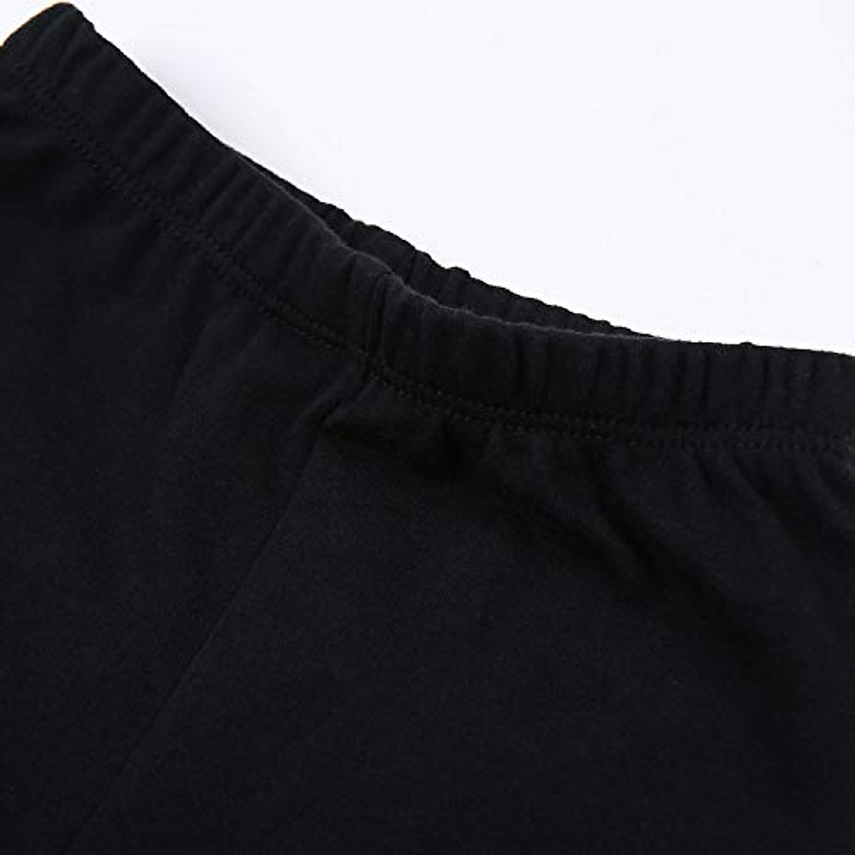 SOBOWO 2-Piece Unisex Baby Bodysuit and Pants Outfits Set for Newborn Boys Girls 0-24 Months (0-3 Months, Black Long Sleeve)