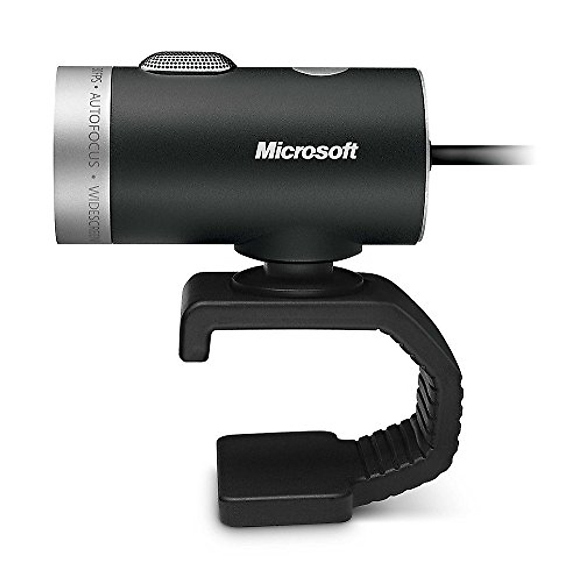 Microsoft LifeCam Cinema Webcam for Business - Black with built-in noise cancelling Microphone, Light Correction, USB Connectivity, for video calling on Microsoft Teams/Zoom, Windows 8/10/11