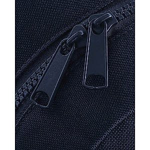 BagBase Mini Essential Knapsack Bag (One Size) (Black)