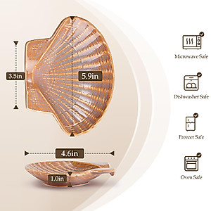 NUTRIUPS Spoon Rest for Stove Top, 5.9 Inches Thread Ceramic Spoon Holder, Spoon Rest for Kitchen Counter (BROWN-A)