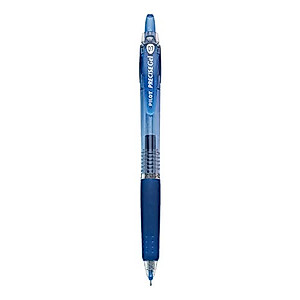 PILOT Precise Gel BeGreen Refillable & Retractable Rolling Ball Pens, Fine Point, Blue Ink, 12-Pack (15002)