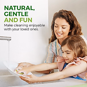 Biodegradable Cellulose Compressed Sponges Bulk - Fruit Shaped Natural Kitchen Sponges Pack of 12 - Eco Friendly Compostable Dish Sponges for Washing Dishes - Odor Free Pop Up Non Scratch Sponges