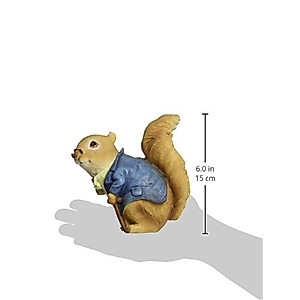 Design Toscano QM24685005 Grandfather Squirrel Statue, full color