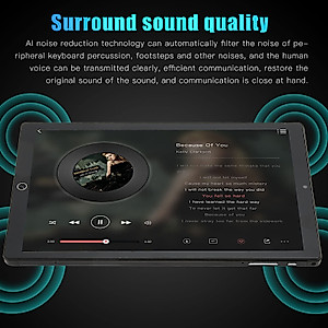 CUIFATI 10.1 in Tablet IPS 1080P, 6G RAM 128G ROM 11.0 Tablet, Learning Tablet with MT6753 Octa Core CPU, 2.4G 5G WiFi Calling Tablet, Dual Speakers/Dual Camera/Dual SIM