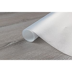 N/A HomePro Shelf Liner 17.5 Inch x 20 FT, EVA Waterproof Non-Slip Kitchen Liner, Cabinet Liner, Drawer Mat for Kitchen Cabinets, Storage, Shelves, Shoe Rack, Washable Refrigerator Mat