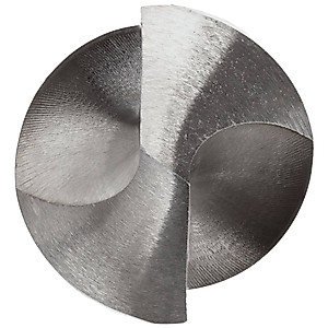 Chicago Latrobe - 57715 150D Series High-Speed Steel Jobber Length Drill Bit Set with Metal Case, Uncoated (Bright) Finish, 118 Degree Conventional Point, Wire Size, 20-piece, #80 - #61