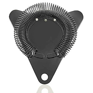 BarConic® Triangle Cocktail Strainer - Gunmetal Plated