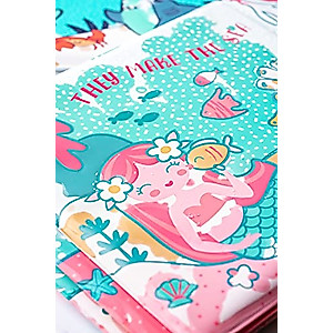 Stephen Joseph, Floating Color Changing Bathtime Book, Toddler Bath Toys, Mermaid