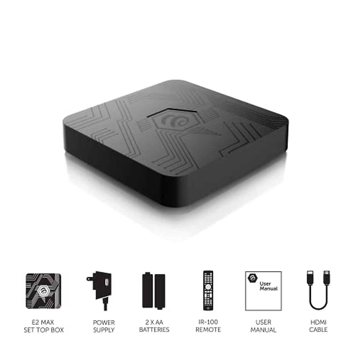 BuzzTV Essentials E2 MAX - Android 9.0 - Amlogic S905X3-4GB DDR4-128GB eMMC