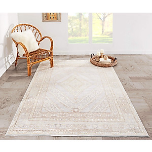 Momeni Isabella Traditional Geometric Flat Weave Area Rug, 2 ft 7 in x 8 ft 0 in, Grey
