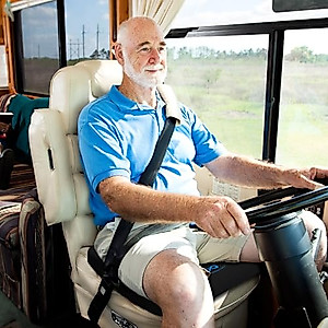 Everlasting Comfort Memory Foam Seat Cushion for Chair - Wheelchair Cushions for Tailbone Relief - Chair Cushion Covers for Pressure Sores - Ventilated Gel Seat Cushion for Chair, Seniors, & Adults