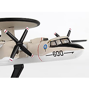 Daron Worldwide Trading Postage Stamp USN E-2C Hawkeye 1/145 Vaw-116 Sun K Airplane Model