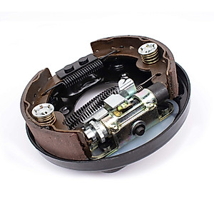 NOKINS Golf Cart Brake Assembly,for EZGO TXT PDS Medalist and Yamaha G14 G16 G19 G20 G21 G22，Driver Side & Passenger Side, OEM# 70998-G01 70998-G02