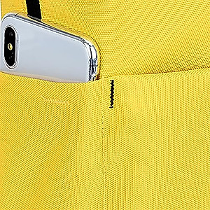 Backpack Gift Colorful Small Backpack Men's And Women's Bag Light Student Bag Gaming Backpack (Yellow, One Size)