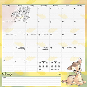 2023 Disney Classics Magnetic Family Calendar