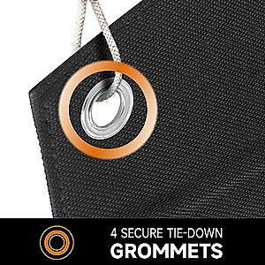 BALDR 120W Portable Solar Panel for Jackery/ECOFLOW/Flashfish/ROCKPALS Power Station Generator, Foldable Solar Cell Charger with 2 USB Ports & 18V DC Output for RV Boat Car ,Black