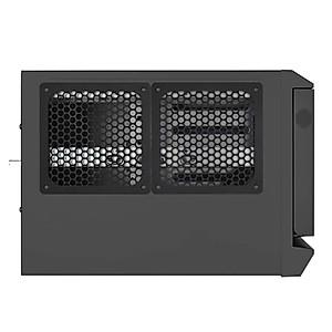 SilverStone Technology CS381B Micro-ATX/Mini-DTX/Mini-Itx 8 Bay Hot Swap 2.5"/3.5" SAS-12G/SAS-6G NAS Storage Case with 2X 120mm Dual Ball Bearing Fan, Black