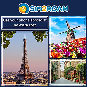 Europe Data SIM Card Prepaid 3GB 30 Days | 5G/4G/LTD High Speed Data - France, UK, Germany, Italy, Spain, Ireland, Sweden, Europe Roaming Free (3GB / 30Days)