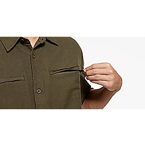 VIKTOS Men's Shemagh Short Sleeve Shirt, Spartan, Size: Medium